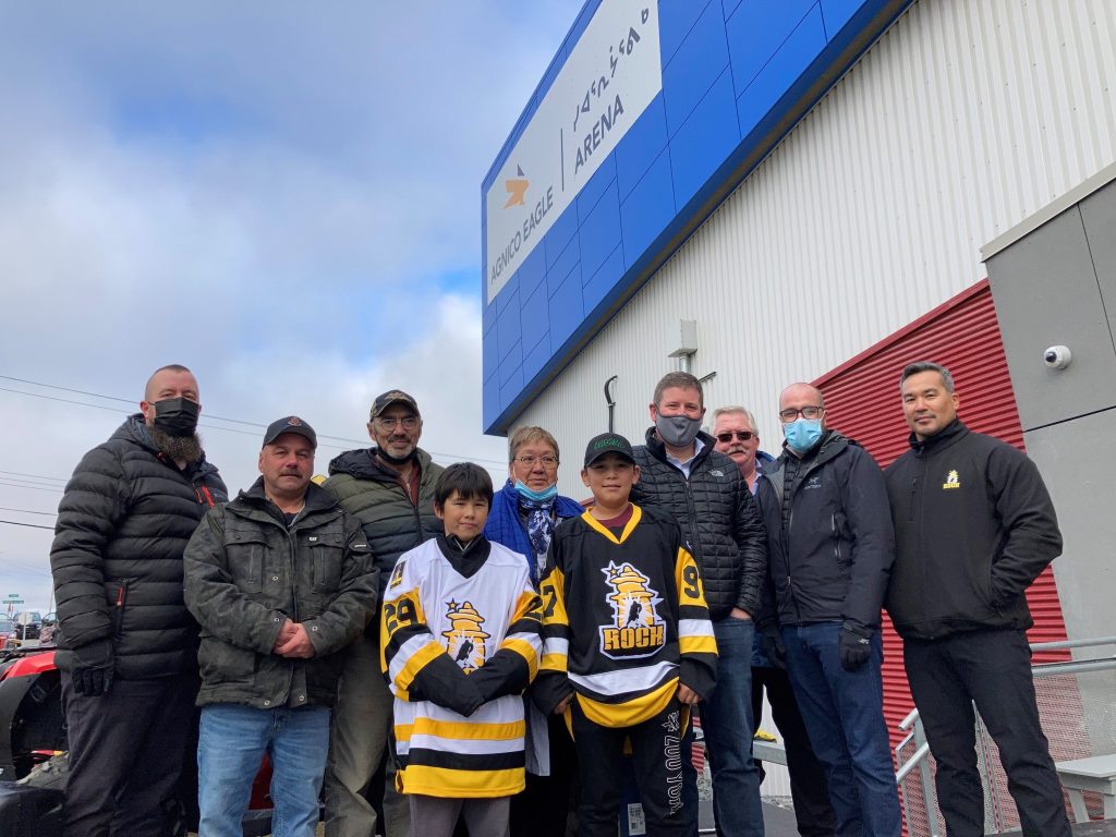 AEM Naming Rights Ceremony – Agnico Eagle Arena – Rankin Inlet